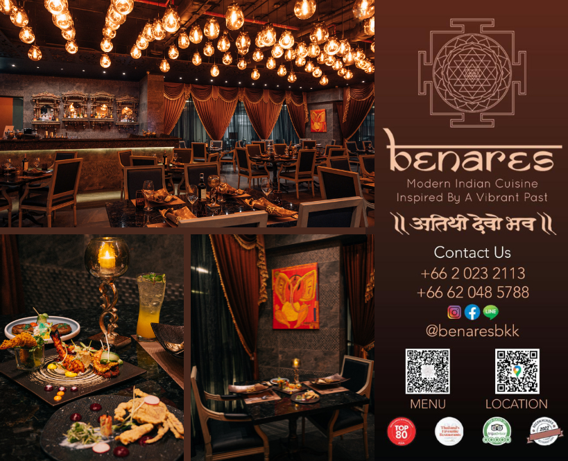 Benares Modern Indian Cuisine Inspired By A Vibrant Past - Thai ...